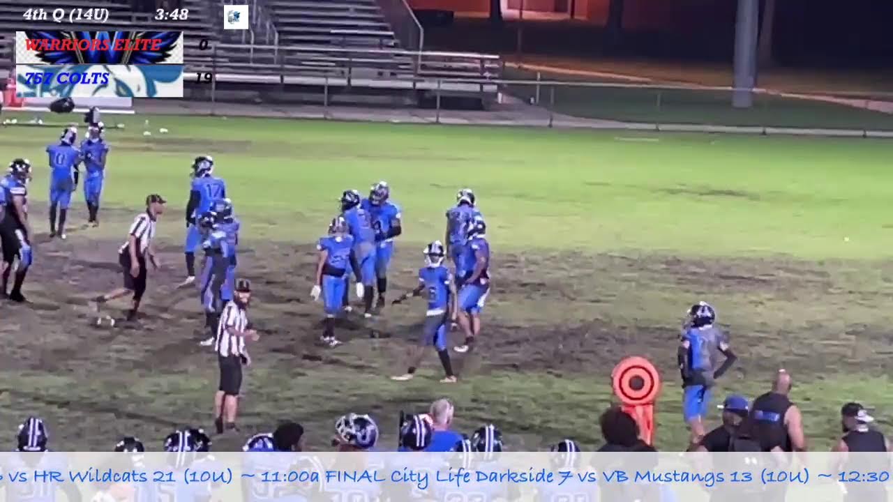 3rd Annual EF Classic (Day 2) - Warriors Elite vs 757 Colts (14U) - YouTube
