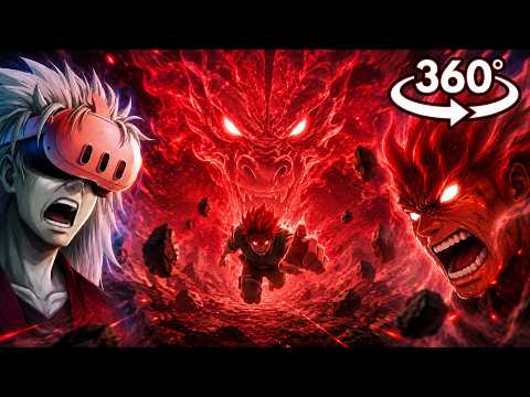 You Get Hit by NIGHT GUY 💥 | 8K 360° VR | Naruto 3D Fan Animation