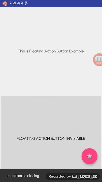 ANDROID Floating Action Button - YouTube