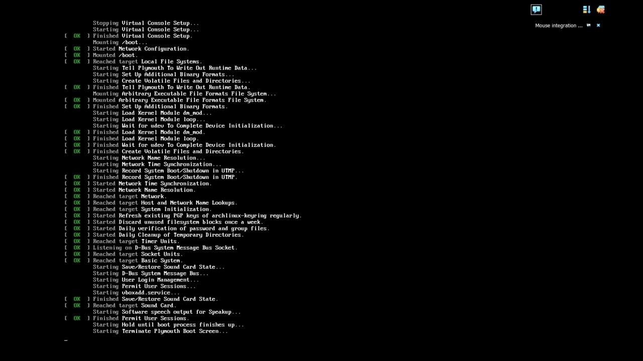 Testing my custom boot scripts in prepporation for upgrading my setup ...