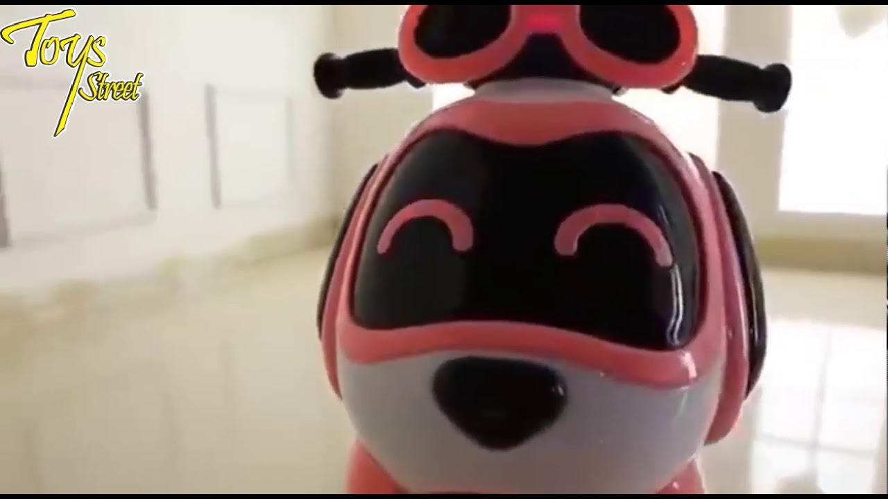 TS1905 Toys Street Adorable Robot Dog Bike - YouTube