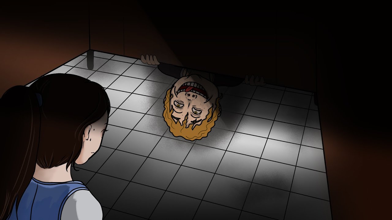 Oblech próbował wejść do mojej kabiny w toalecie - YouTube