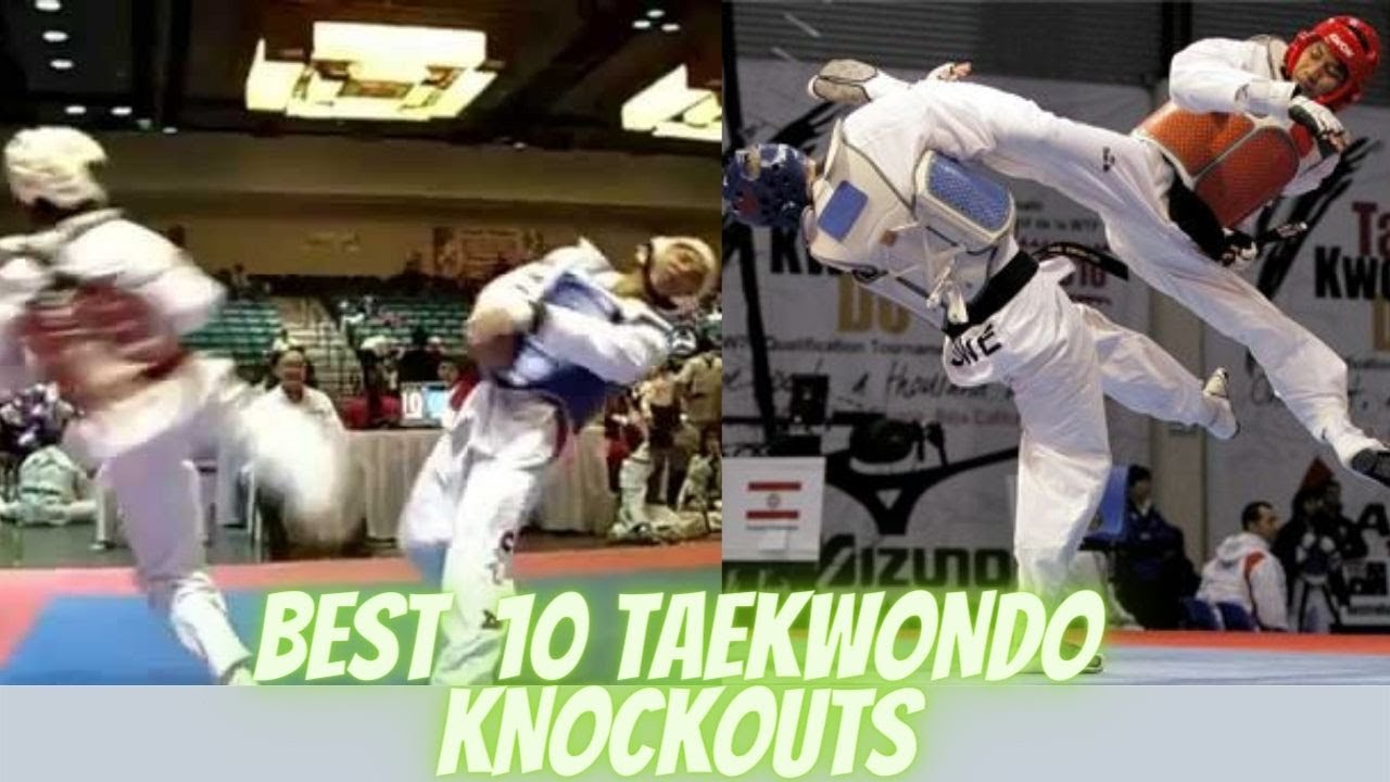 Best 10 Taekwondo Knockouts - YouTube