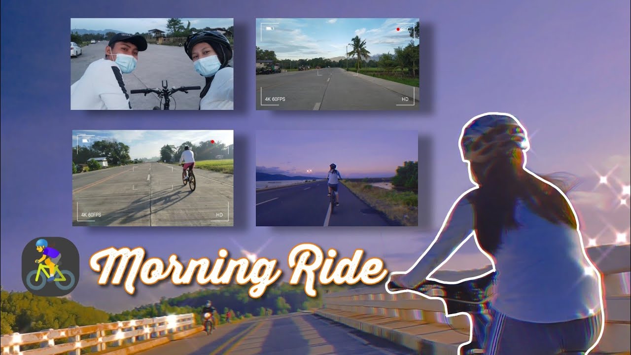 EARLY BIKE RIDE | VLOGGING WHILE CYCLING! - YouTube