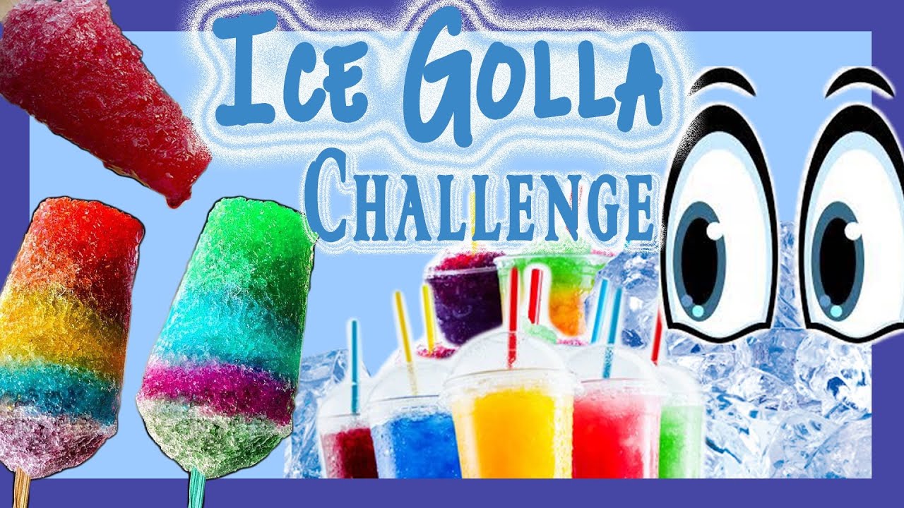 Ice Golla - Slush Challenge | How do v do - YouTube