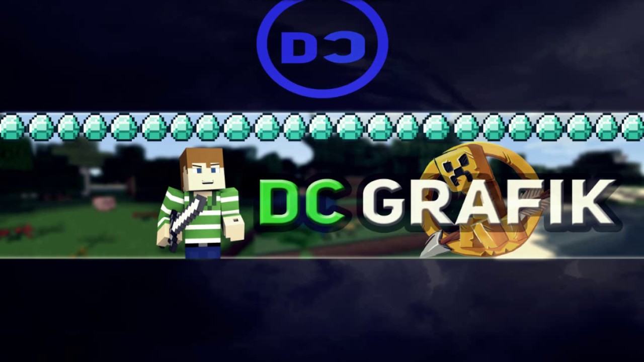 Minecraft Kapak Fotoğrafı Yapımı - YouTube