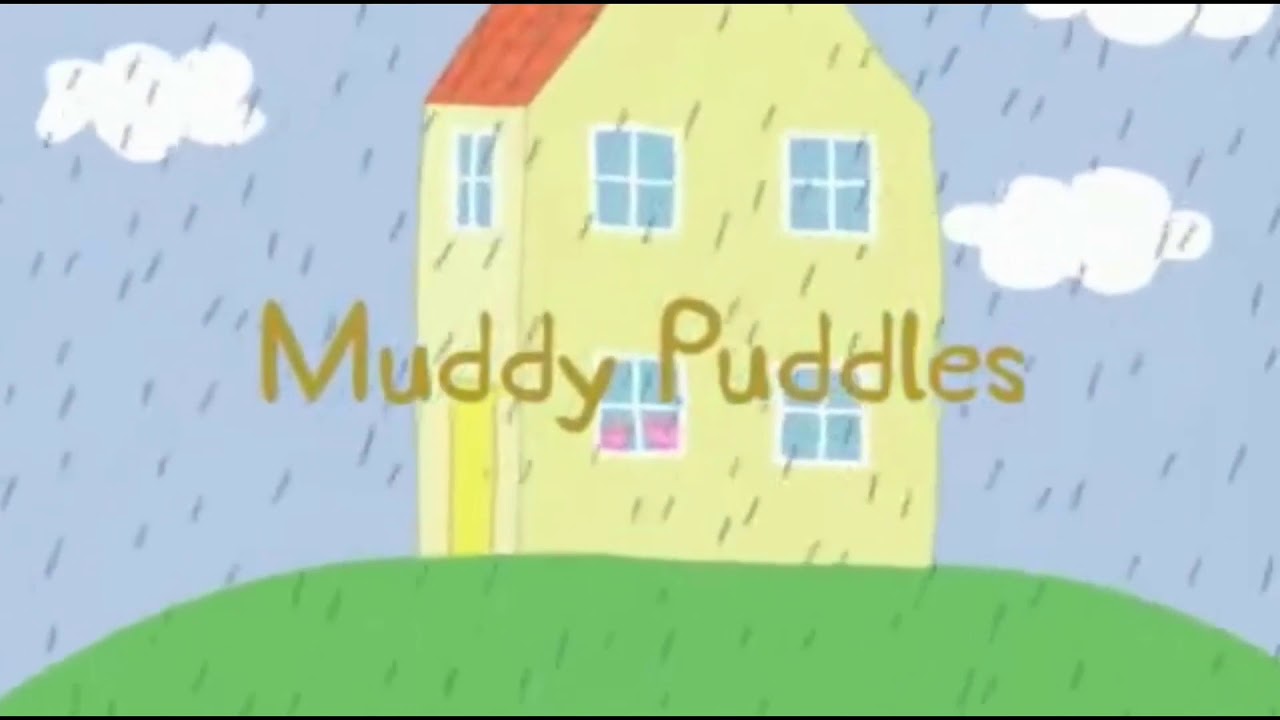 Peppa Pig Muddy Puddles - YouTube