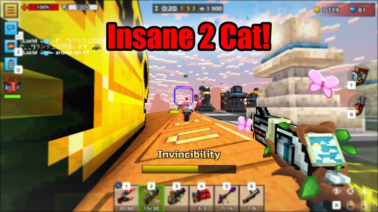 Deadly 2 Cat Combo for Ranked | Ranked Ep. 6 | Pixel Gun 3D - YouTube
