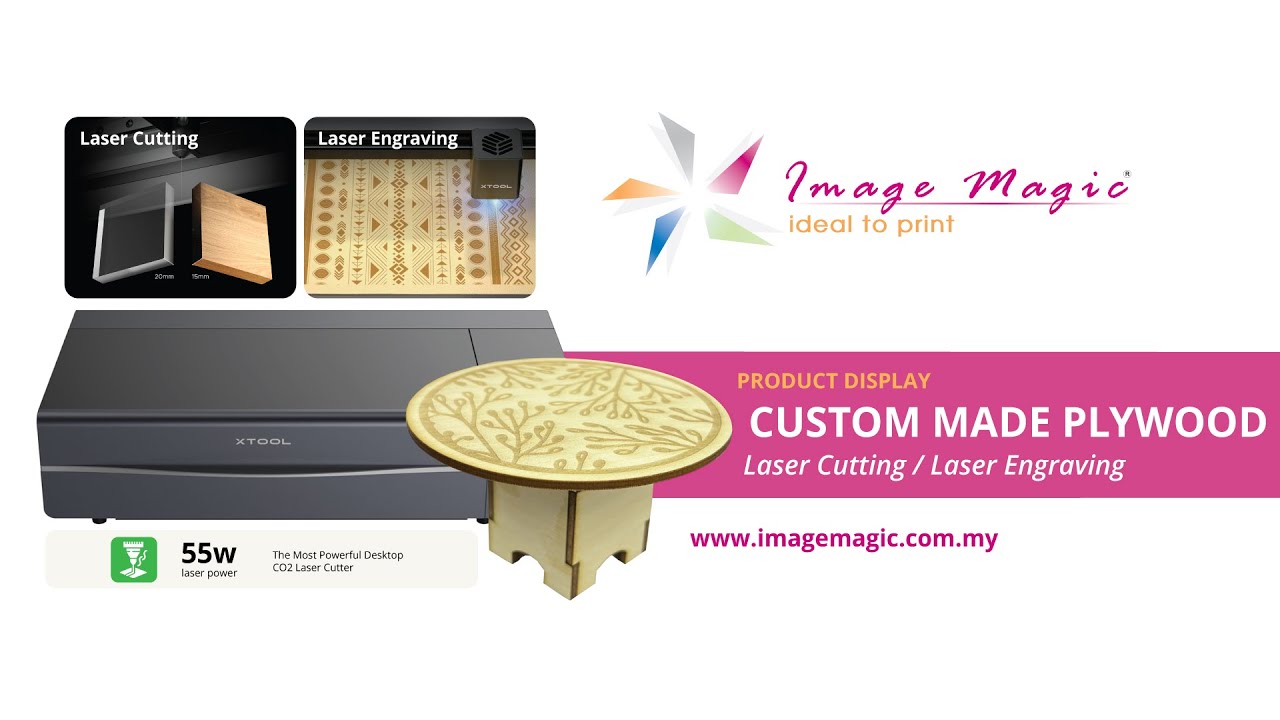 xTool P2 Machine Display - Custom Made Plywood | Laser Cutting & Laser ...
