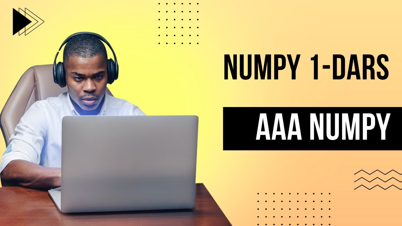 Numpy 1 Dars Ozbek Tilida 4k Youtube