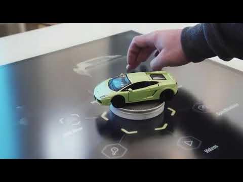 Object Recognition Interactive Table - YouTube