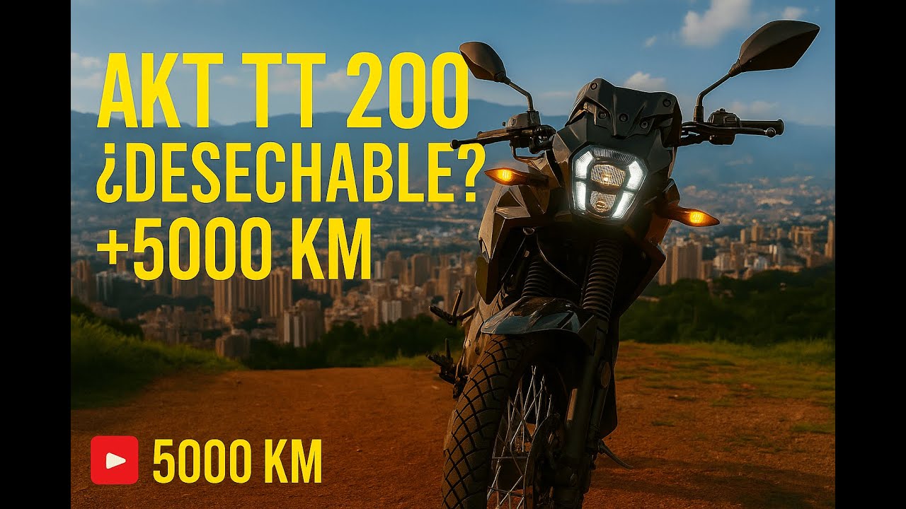 AKT TT 200 2026, ¿Es tan mala como dicen? - YouTube