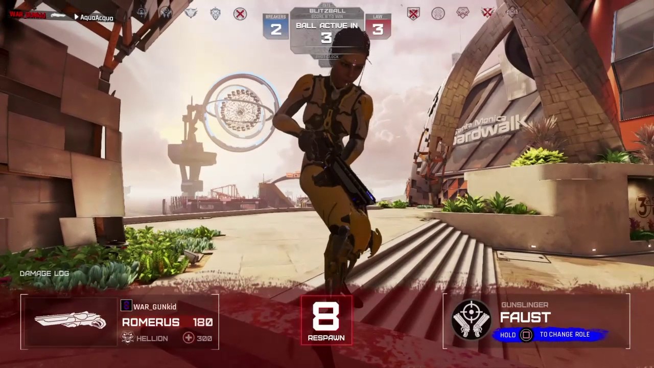 Lawbreakers beta- gunslinger gameplay - YouTube