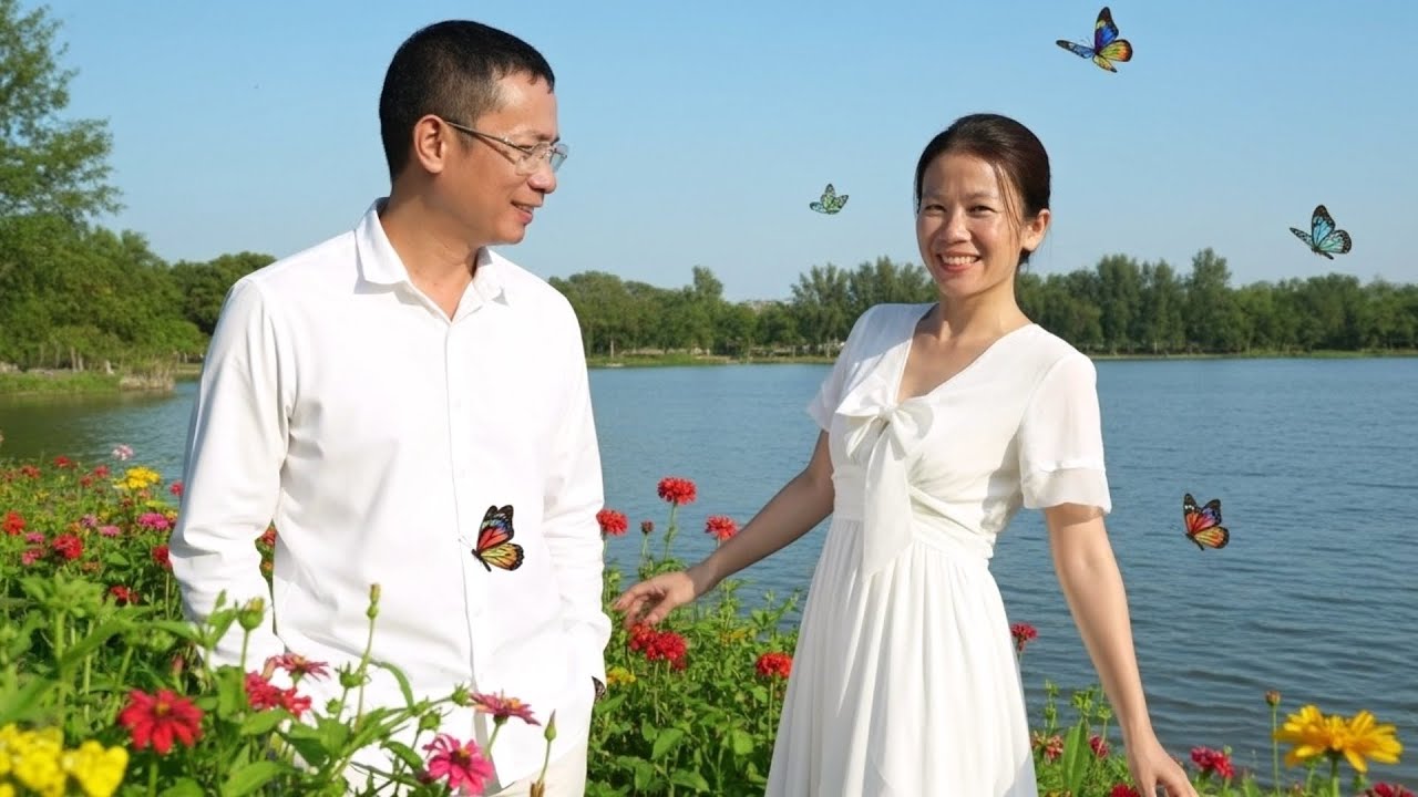 A Gentle First Date - Uri Chose a White Dress Just for Tu Tieu | Side ...