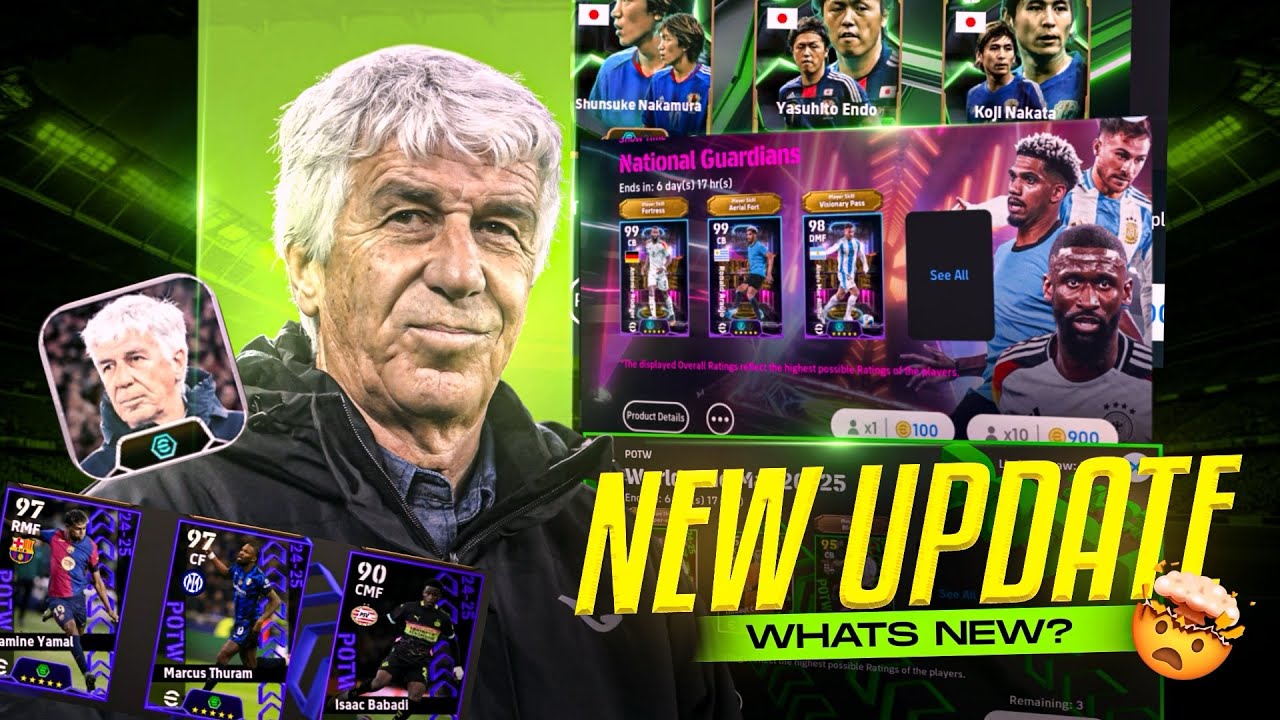 Konami just Dropped the Best Manager & Crazy Defenders 🔥 eFootball ...