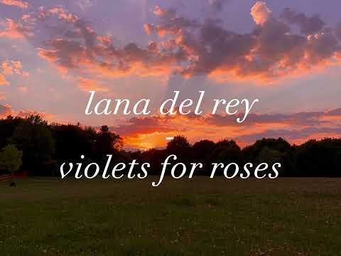 lana del rey - violets for roses (sped up) - YouTube