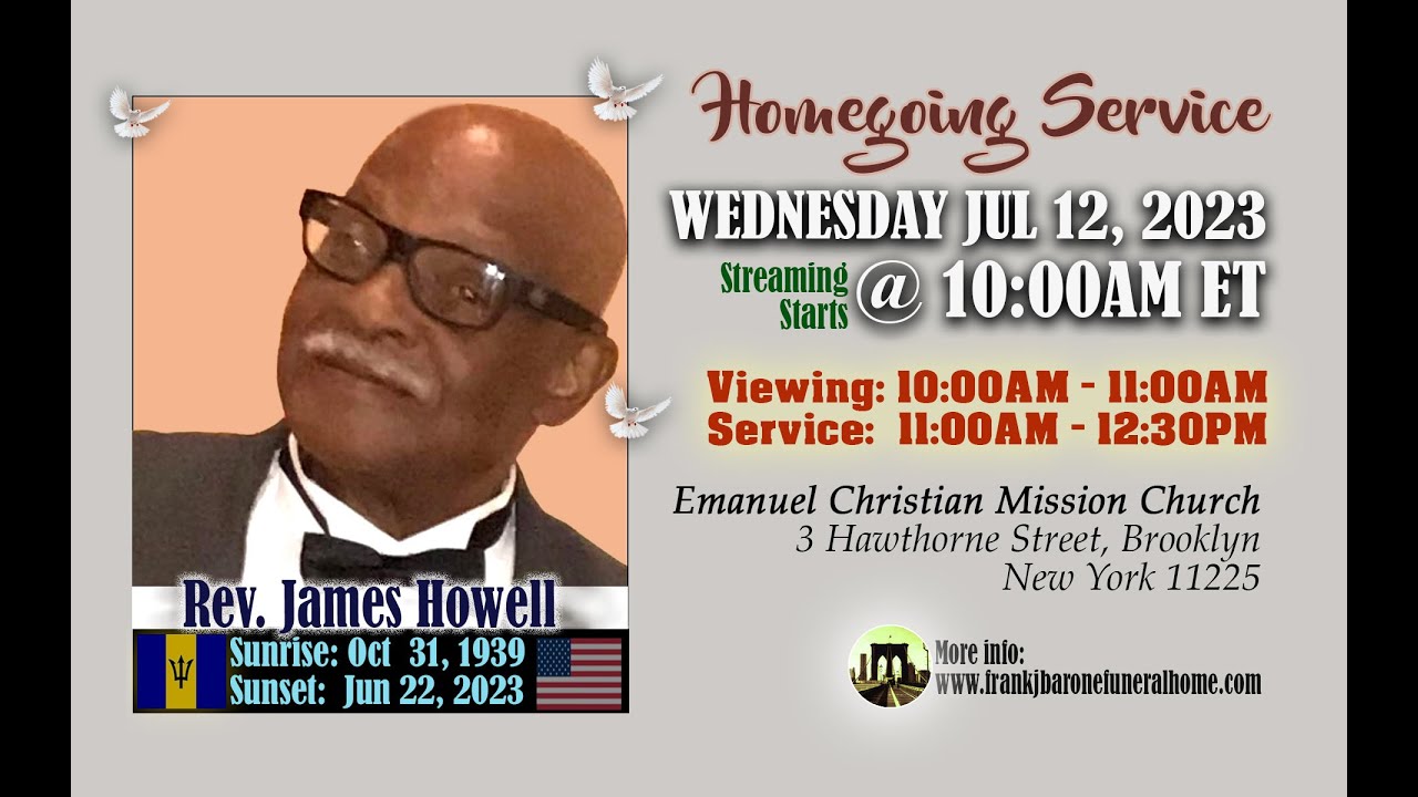 Rev James Howell mp4 - YouTube