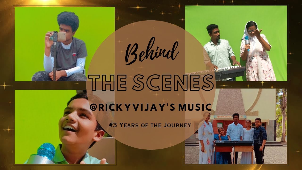 Behind the Scenes of RickyVijay's Music | 3 Year's of Journey | # ...