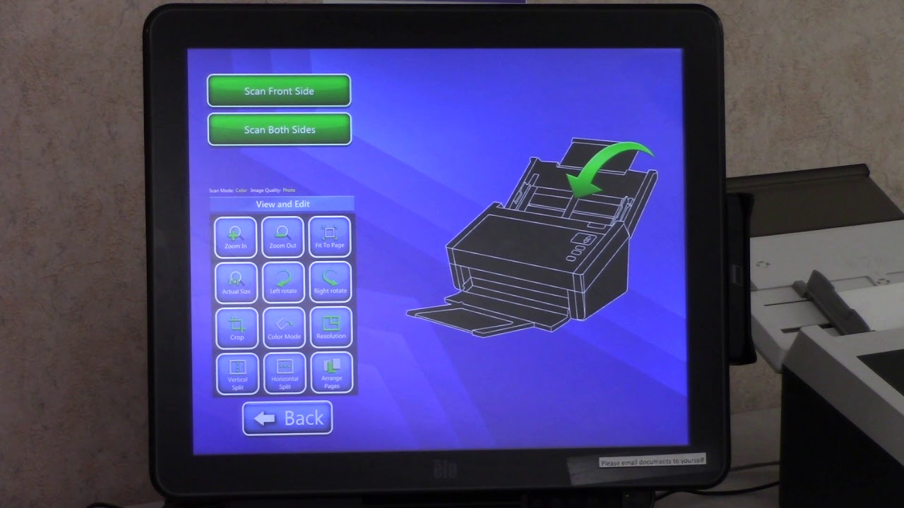 Using the Simple Scan to scan photos - YouTube