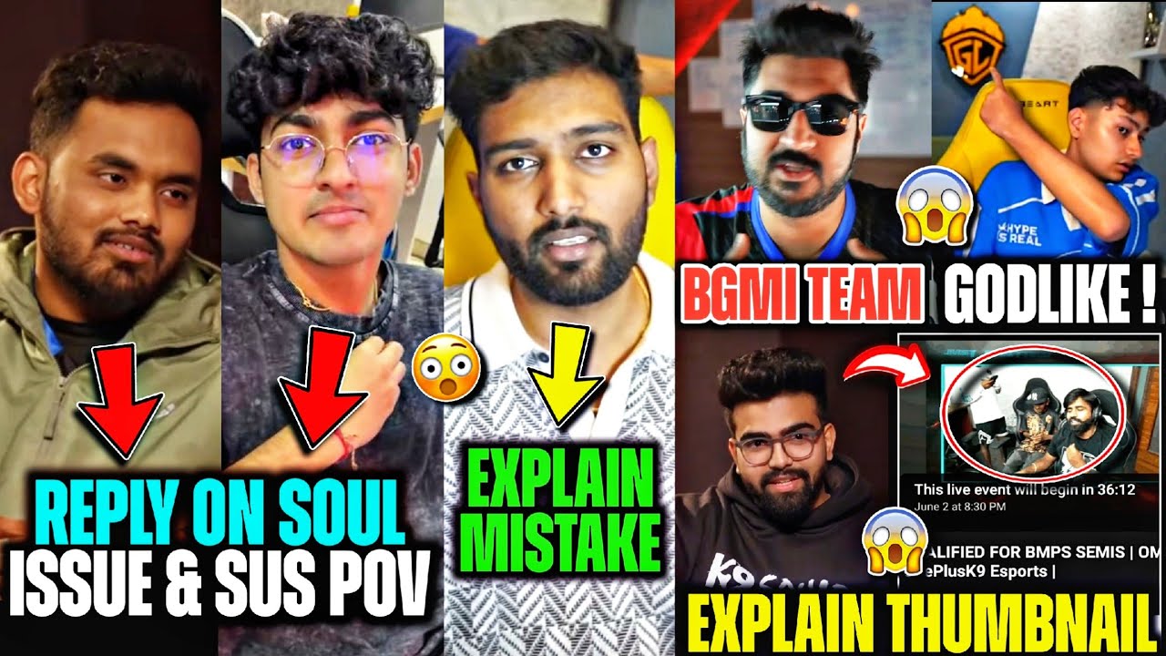 Punk Explain MISTAKES😱 Rushi on GE BGMI Team🚨 Omega THUMBNAIL😂 Manya ...