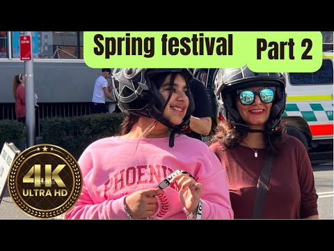 Spring festival | Motorcycle ride | Part 2 | 4K | Australia vlog 2023🇦🇺 ...