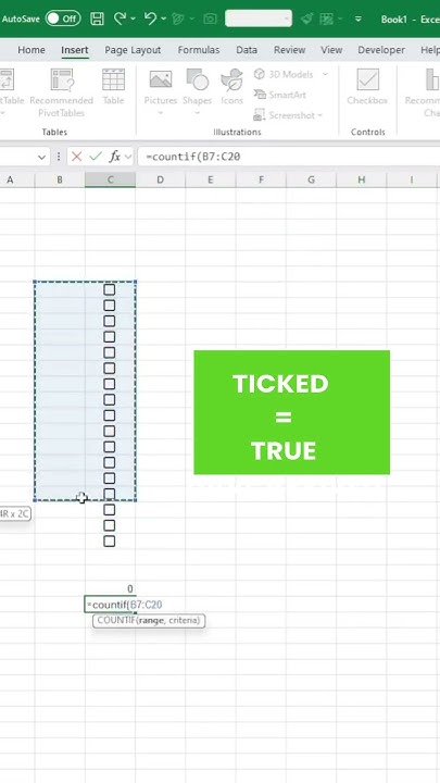 Excel Checkboxes Youtube