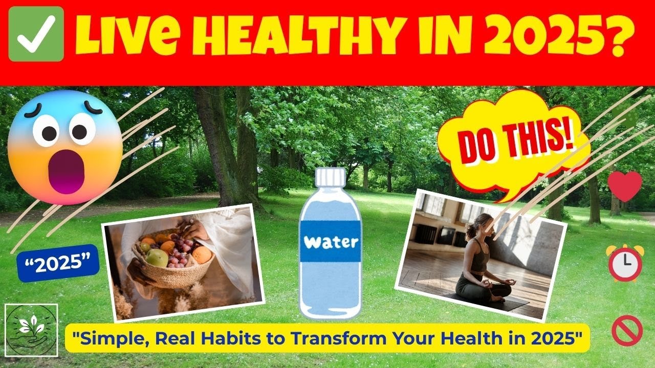 HOW TO ACTUALLY LIVE A HEALTHY LIFESTYLE IN 2025 || HEALTHY LIFESTYLE ...