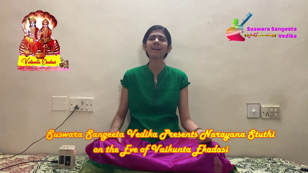 Narayana divya by Ramya Ramanan VAIKUNTA EKADASI Narayana Stuthi On Dec ...