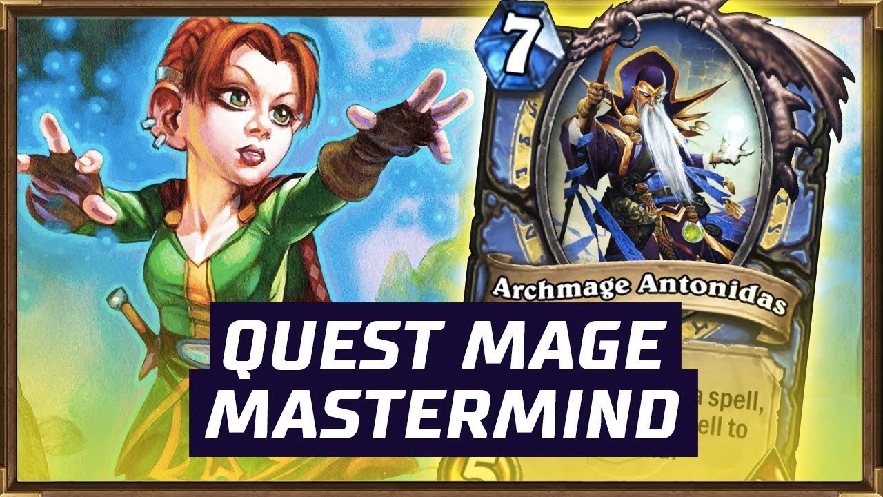 Quest Mage Mastermind | Quest Mage 2018 | The Witchwood | Hearthstone ...