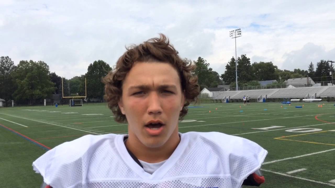 Nazareth football seniors on taking the next step in 2016 - YouTube