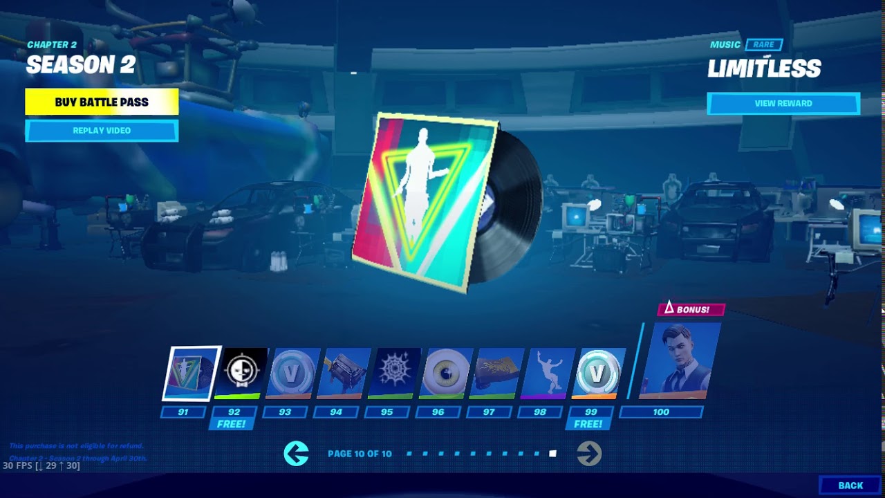 Limitless Music Disc | Fortnite - YouTube