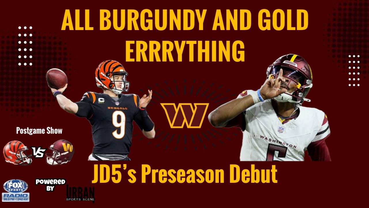 Washington Commanders vs Cincinnati Bengals Postgame Analysis | Jayden ...