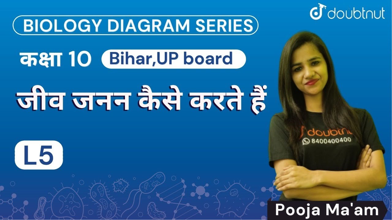 नियंत्रण एवं समन्वय Biology Diagram Series अलैंगिक जनन की विधियां