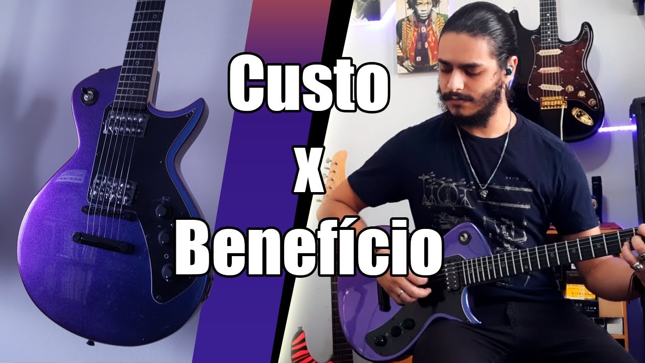 Unboxing & Review Guitarra Sixmart Les Paul (Chameleon blue) - COMPLETO ...