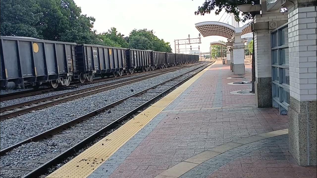 UP 6461 Leads R-CODA Loaded Rock Train - YouTube