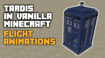 TARDIS in Vanilla Minecraft - YouTube