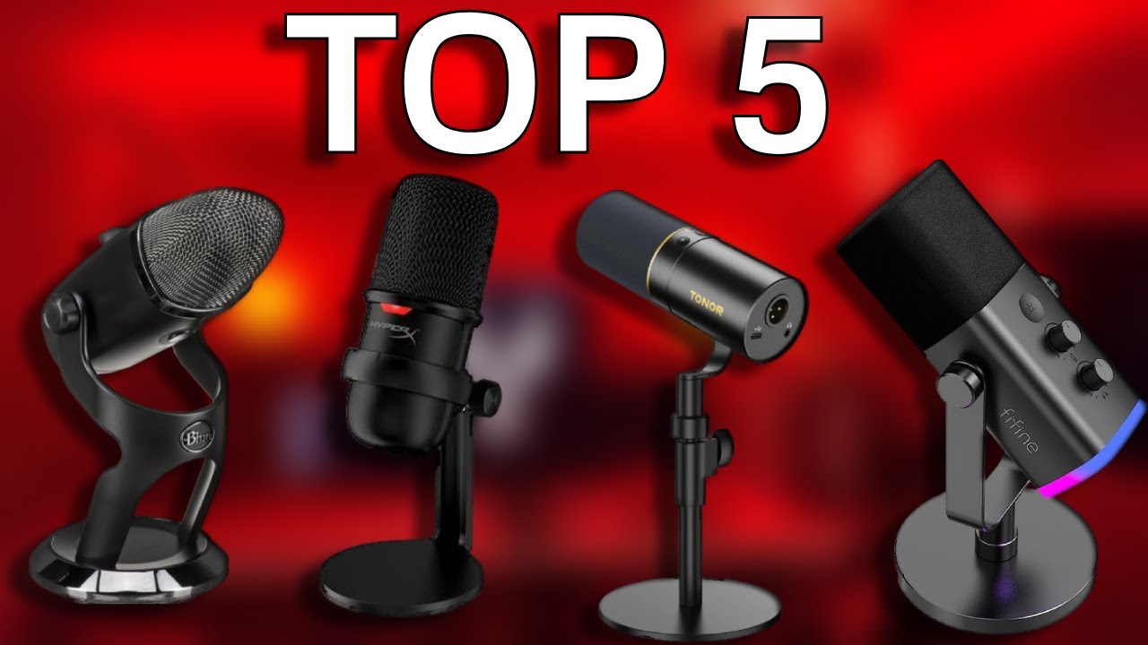 TOP 5 MEJORES MICROFONOS PARA STREAMING y PODCAST DE 2024 (ACTUALIZADO ...