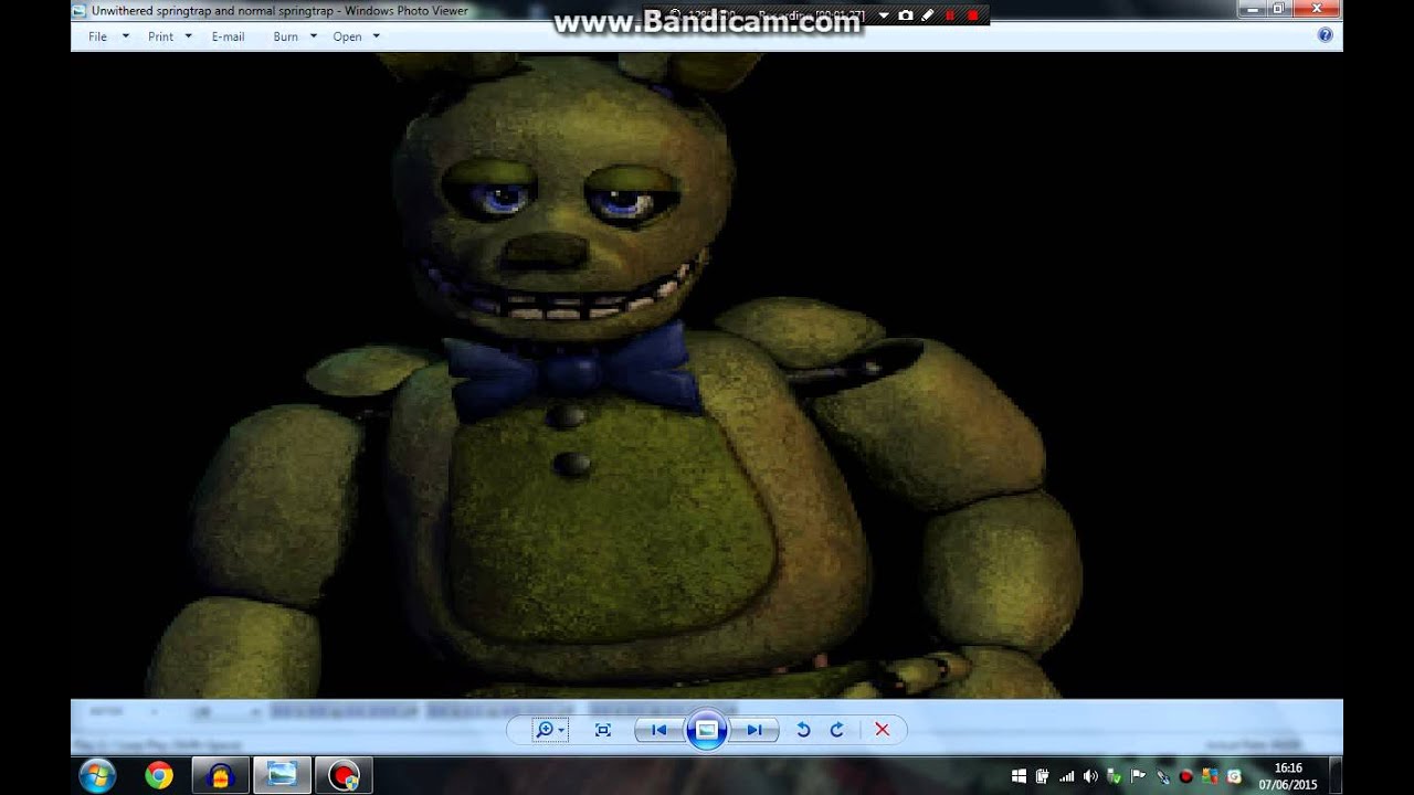Fixed Springtrap sings Five nights at Shreks - YouTube