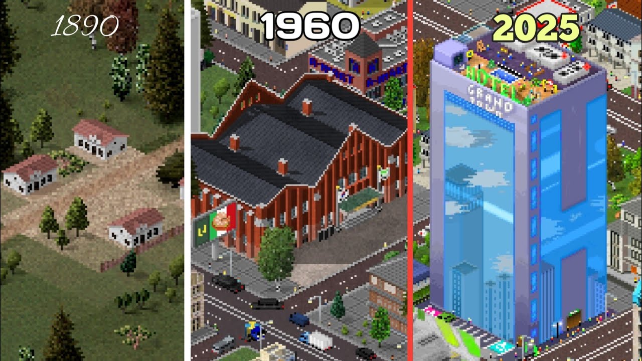 Evolution city, the beginning of the modern city | Theotown - YouTube