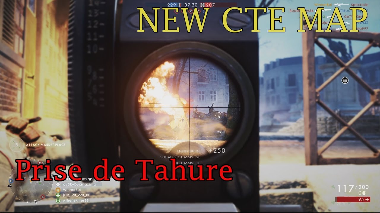 NEW CTE MAP-Prise de Tahure| Battlefield 1 - YouTube