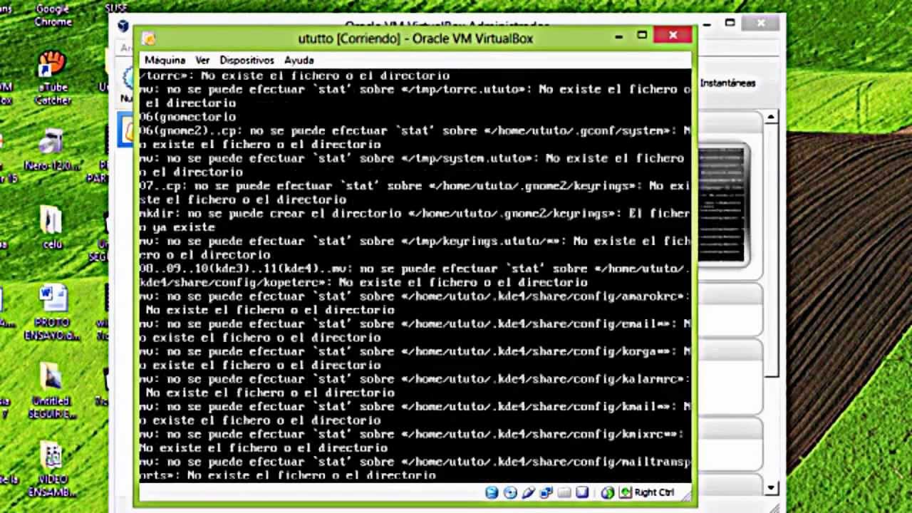 INSTALACION UTUTO PASO A PASO VIRTUALBOX - YouTube