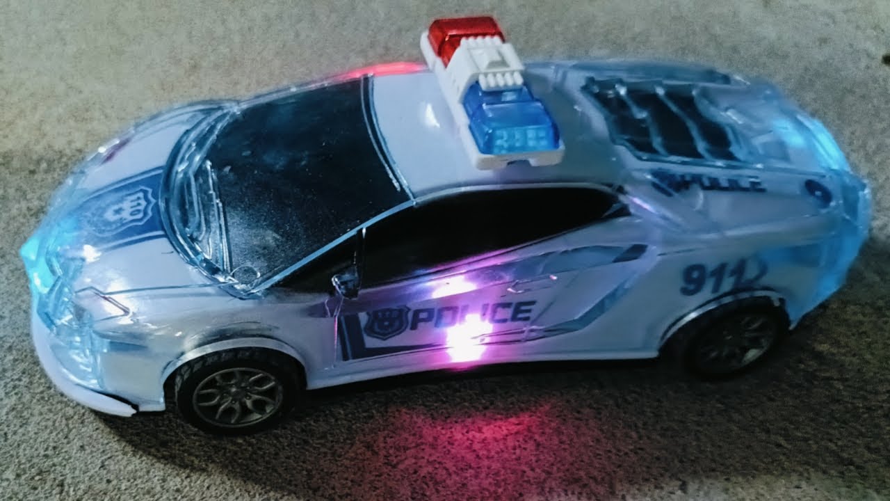 Police small Car || police siren vehicle || police siren ||DM TOY - YouTube