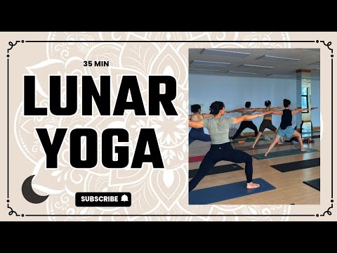 Lunar Stretch Yoga Flow | Slow & Deep Flexibility Practice| 35 Min 