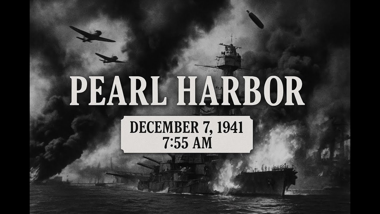 Pearl Harbor — Attack, “Day of Infamy,” U.S. Enters WWII (Dec 7, 1941 ...