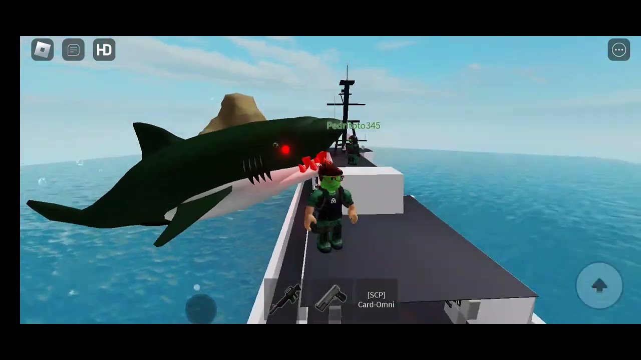😱ESCAPE DEL TIBURONCIN | CAPTURA DE TIBURÓN OBBY💪 | MOMENTOS DIVERTIDOS ...