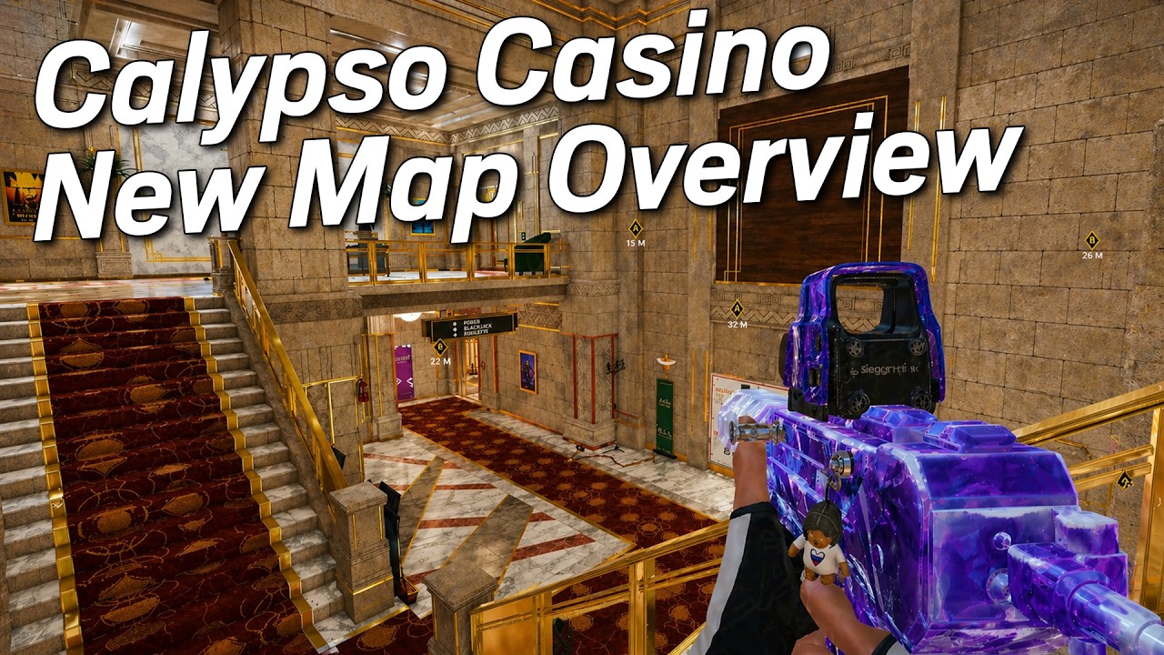 Calypso Casino Map - Y11S2 New Map - Rainbow Six Siege - YouTube