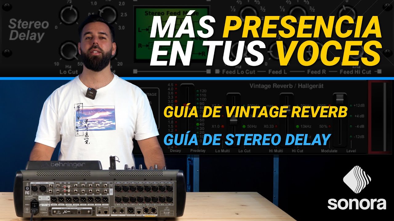 Behringer X32 - Gana presencia en tus voces con estos efectos (Vintage ...