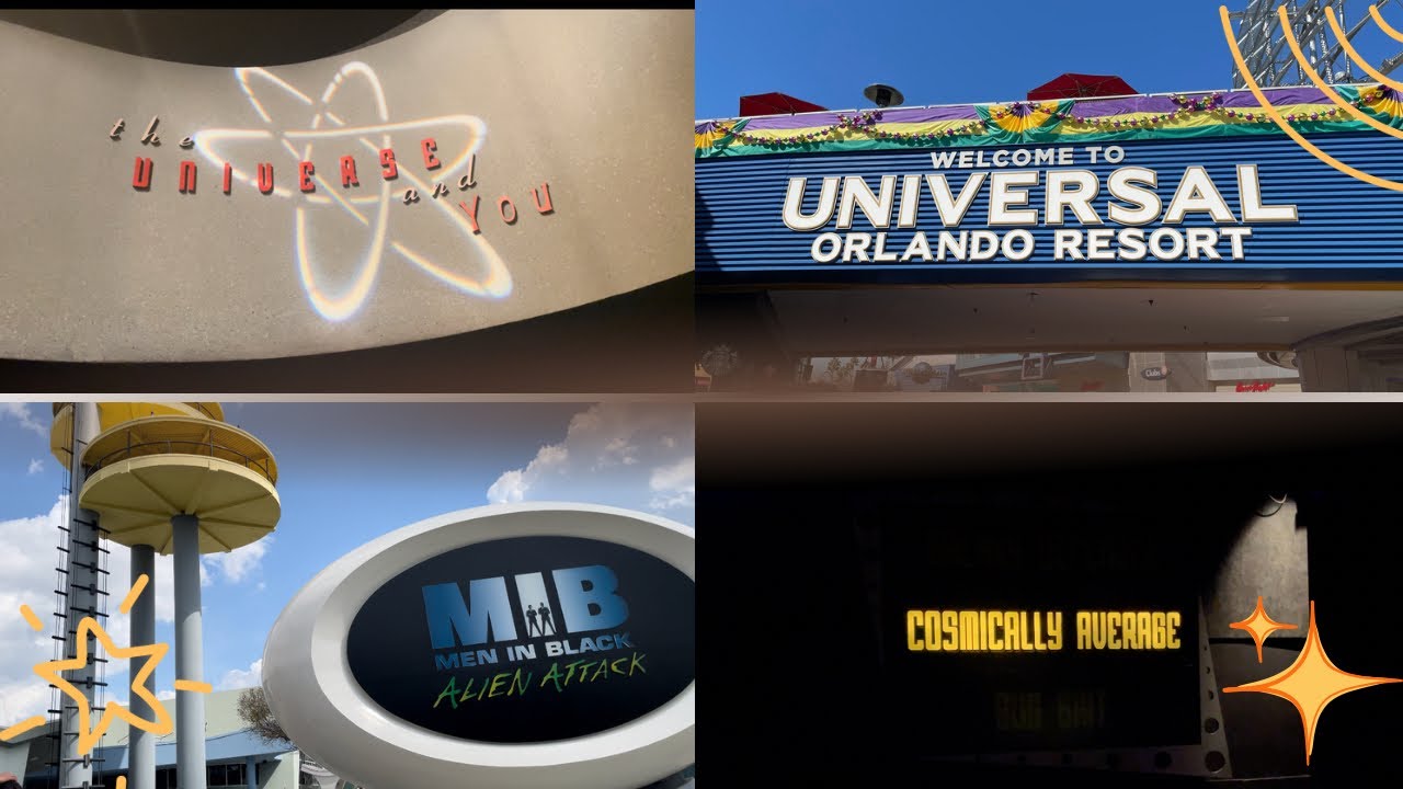 Trying NEW Mardi Gras food! | Riding MIB Alien Attack Ride at Universal ...