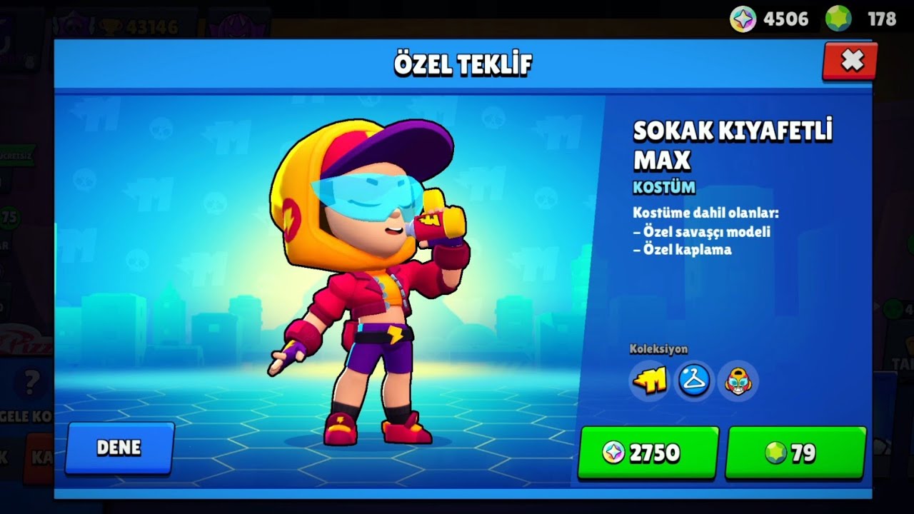 *NEW* Max Skin in My First Brawl Stars Video! (Epic Gameplay) - YouTube