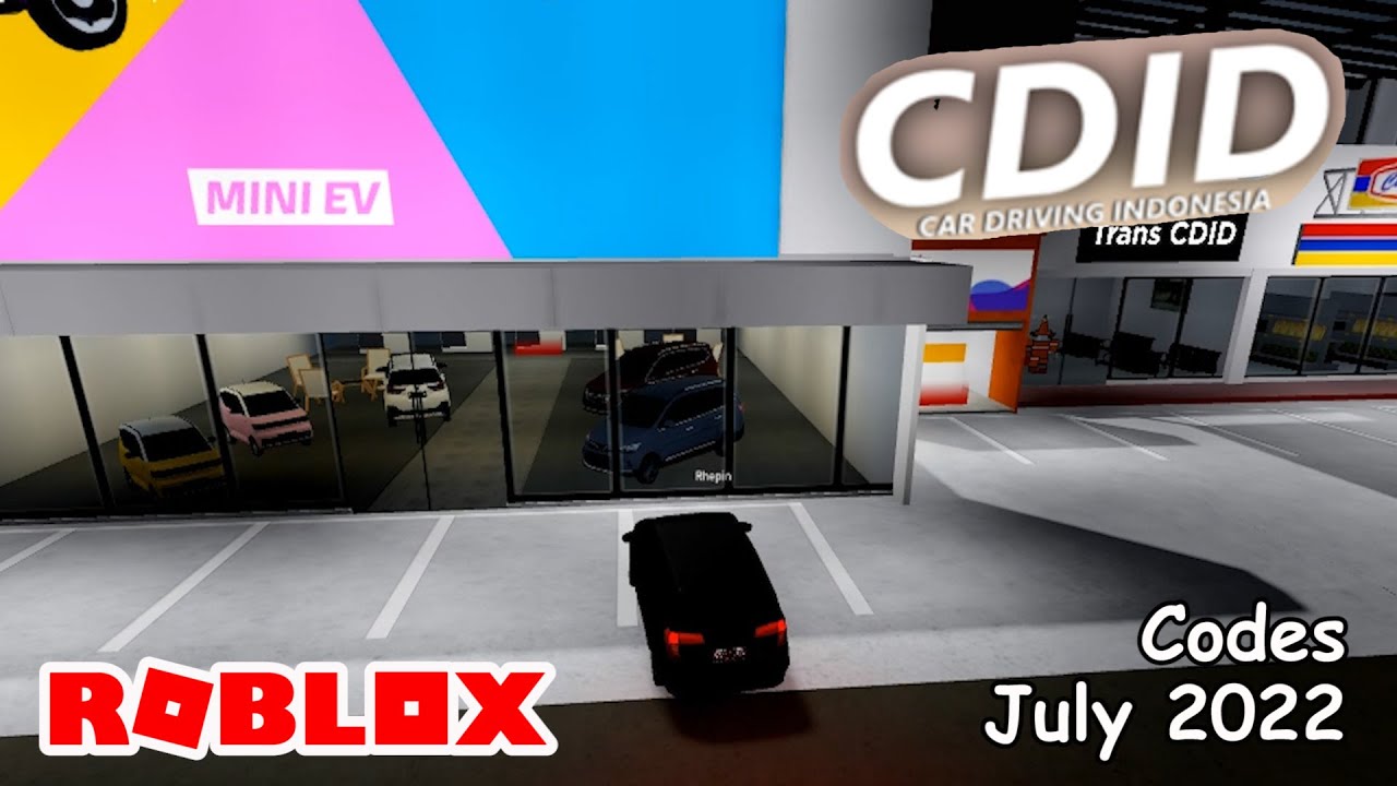 Roblox Car Driving Indonesia Codes July 2022 - YouTube